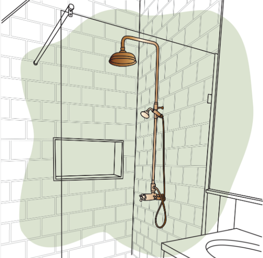 Column Showers - Traditional – BespokeTaps