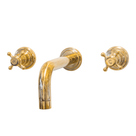 BT34 Wall mounted cold hot taps basin or bath filler – Francone Bespoke ...