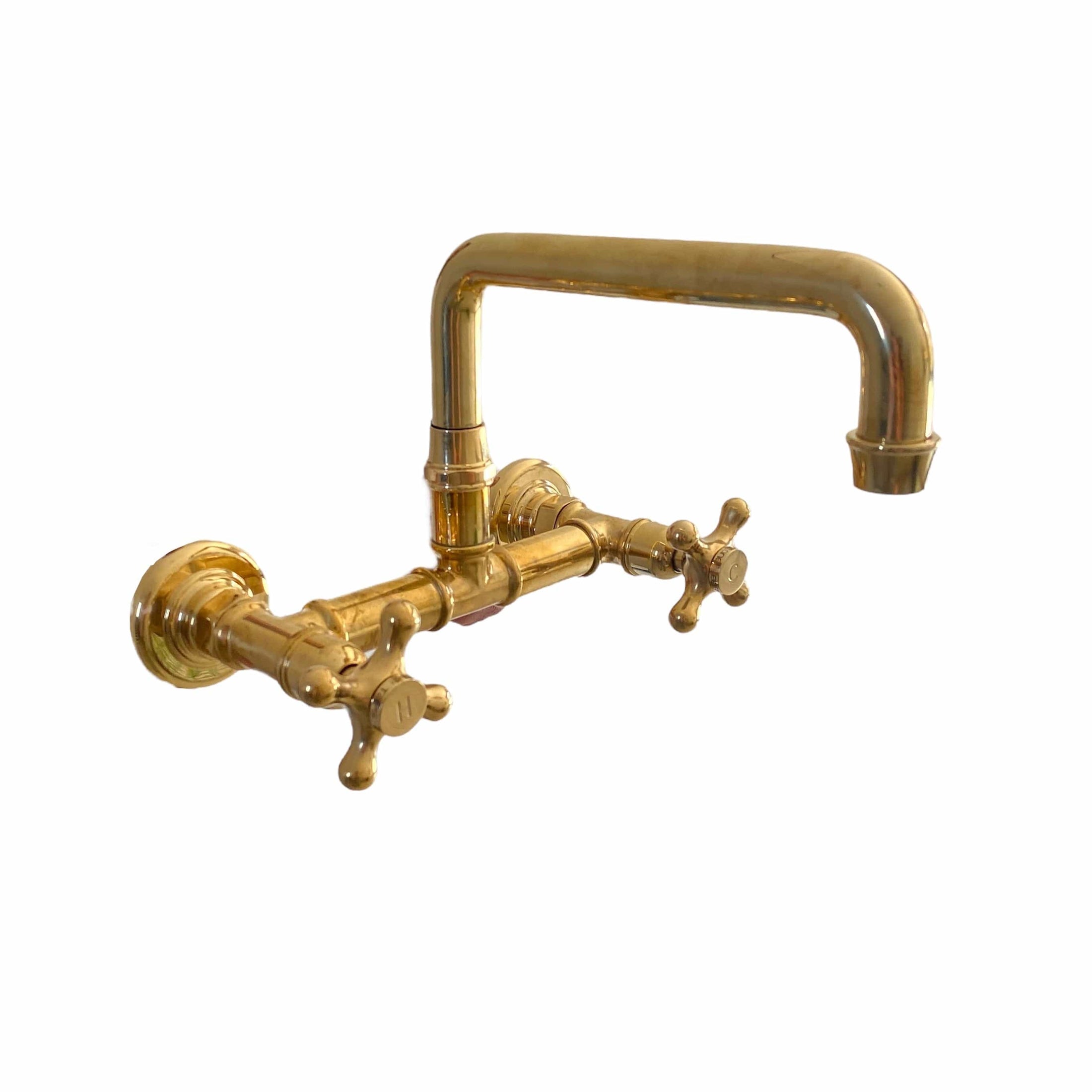 BT40S Custom made wall mounted traditional tap – BespokeTaps